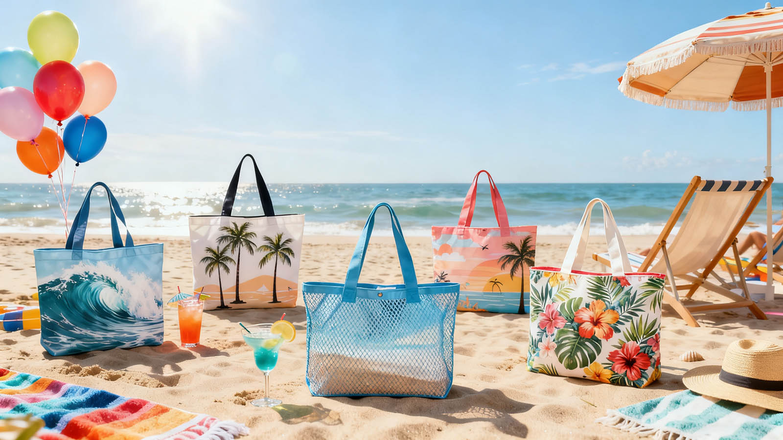 Best Custom Tote Bags for Beach Parties - Custom Bag OEM | Gahumi